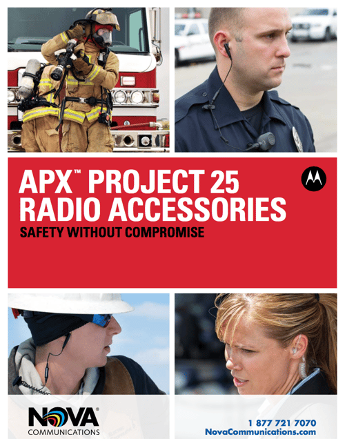 APX Project 25 Radio Accessories Brochure